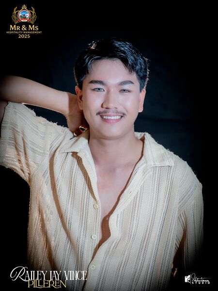 Railey Jay Vince Pilleren - BNSC Mr & Ms Hospitality Management 2025 ...