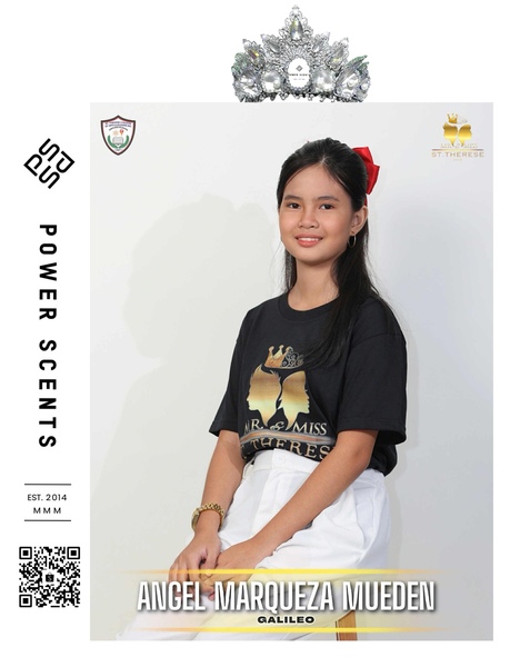 Angel Marqueza Mueden - Mr. & Miss St. Therese 2025 - Power Scents ...