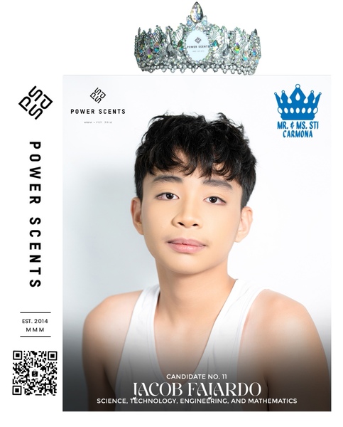 Jacob Fajardo - Mr & Ms STI Carmona 2025 - Power Scents Award - Pageant ...