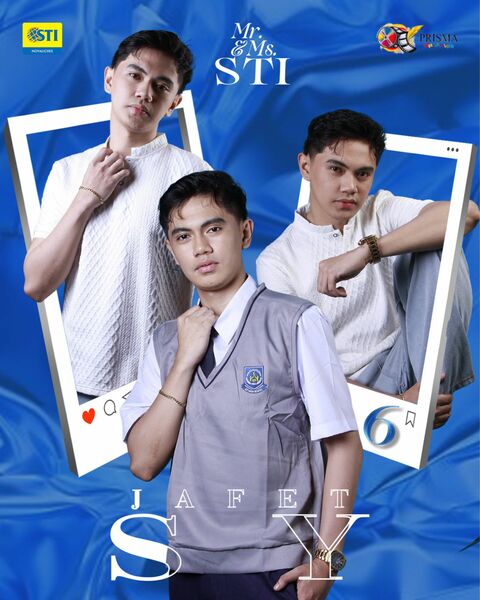 Jafet Sy - Mr & Ms STI Novaliches 2025 - Pageant Vote PH