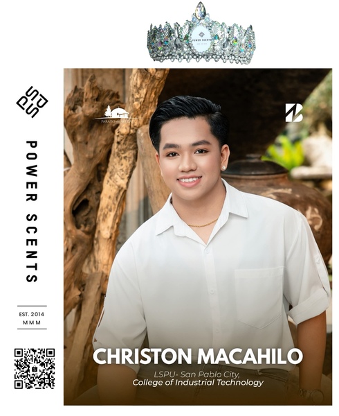 Christon Macahilo - LSPU SPC Festival King & Queen 2025 - Power Scents ...