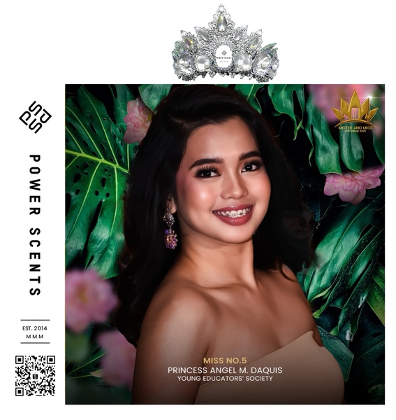 Princess Angel Daquis - Mr & Ms PUP Binan 2025 - Power Scents Award ...