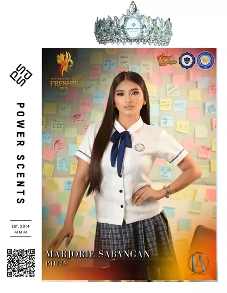 Marjorie Sabangan - Mr. & Ms. Freshie 2025 - Power Scents Award ...