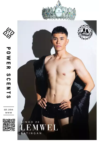 Lemwel - Ginoo at Binibining Binangonan 2025 - Power Scents Award - Pageant Vote PH