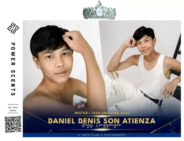 Daniel Denis Son Atienza - Mr. Teen Universe 2025 - Power Scents Award ...
