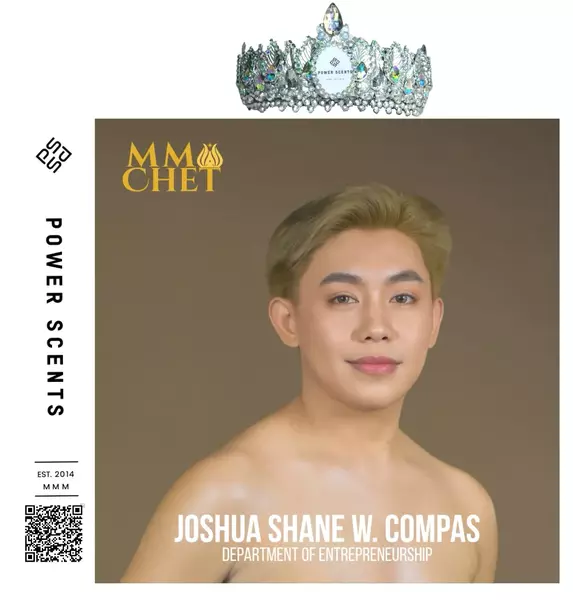 Joshua Shane Compas - Mr & Ms CHET 2025 - Power Scents Award - Pageant ...