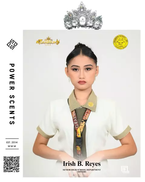 Irish Reyes - Mr. & Ms. GRABSUM Senior HS 2025 - Power Scents Award - Pageant Vote PH