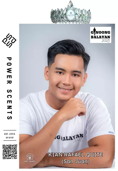 Kian Rafael Quite - Ginoong Balayan 2025 - Power Scents Award - Pageant Vote PH