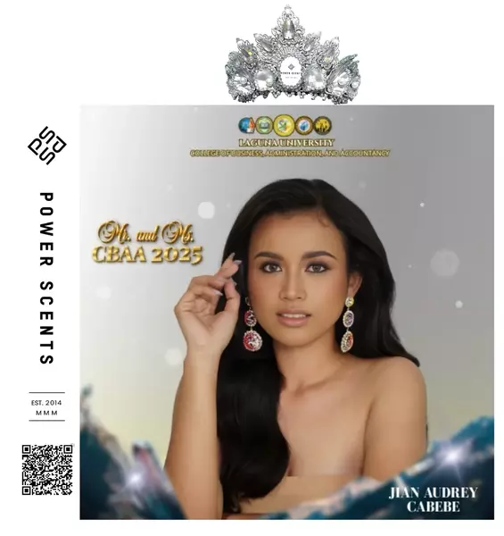 Jian Audrey Cabebe - Mr. & Ms. CBAA 2025 - Power Scents Award - Pageant ...