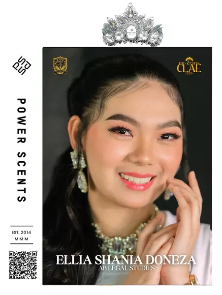 Ella Shania Doneza - Mr. & Ms. CLAE 2025 - Power Scents Award - Pageant Vote PH