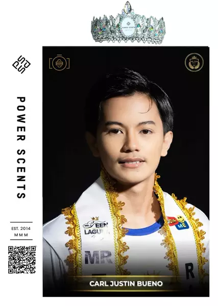 Carl Justine Bueno - Mr. TEEN LAGUNA - Power Scents Award 2025 - Pageant Vote PH