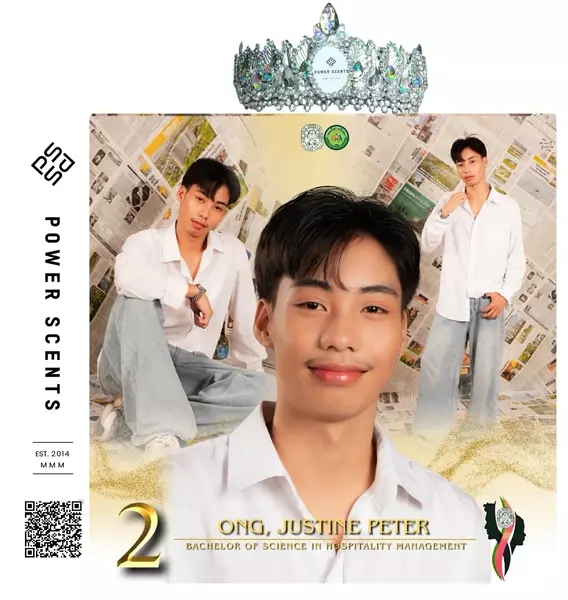 Jestine Peter Ong - MR. & MS. SLAC 2025 - Power Scents Award 2025 ...