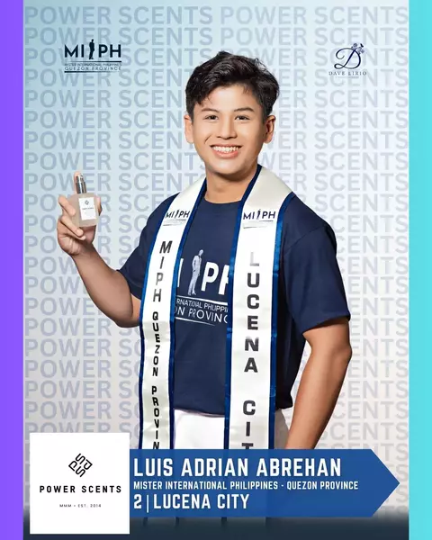 Luis Adrian Abrehan - Mister International Philippines Quezon Province ...