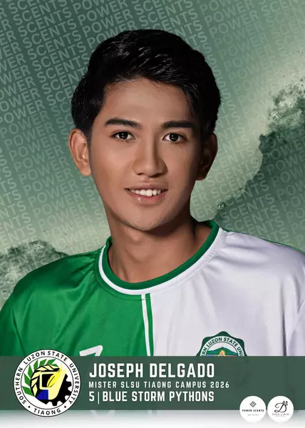 Joseph Delgado - Mr. & Ms. SLSU TIAONG CAMPUS - Power Scents Award 2026 ...
