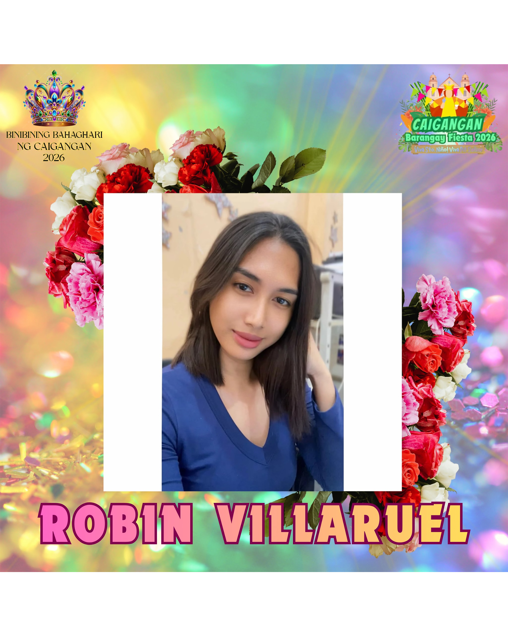 Robin Villaruel - Binibining Bahaghari Ng Caigangan 2026 - Pageant Vote PH